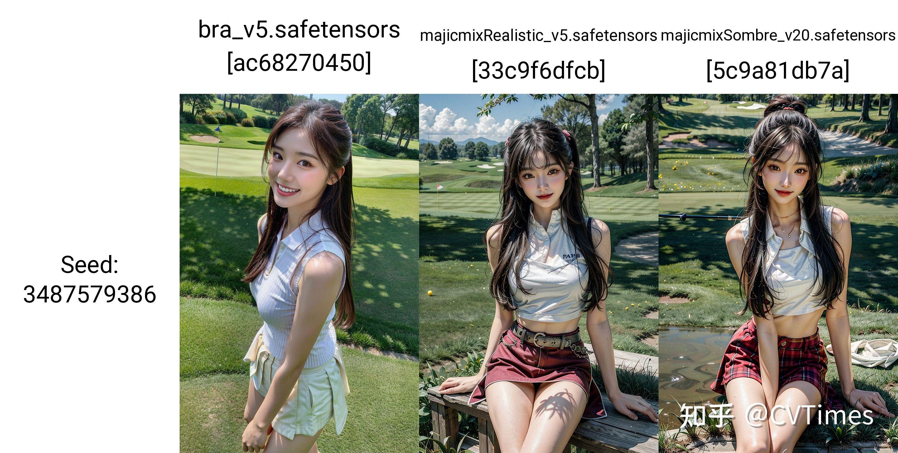 Stable Diffusion 真人模型评测比较 - 知乎