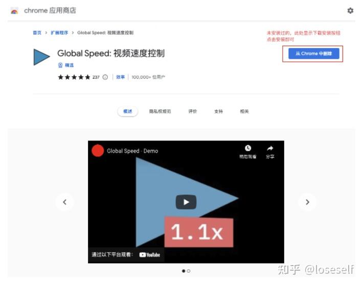 chrome插件｜global speed - 知乎