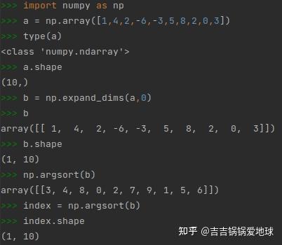 numpy.argsort() np.argsort()函数 - 知乎