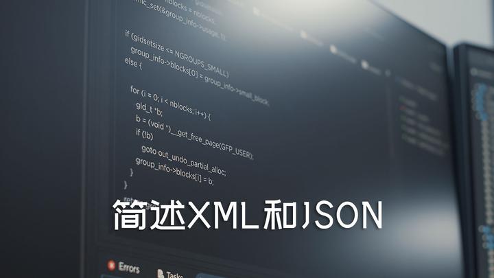 简述序列化语言格式XML和JSON - 知乎