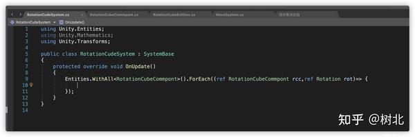 《Unity DOTS之ECS从入门到不香》（3）从旋转一个Cube开始（上） - 知乎