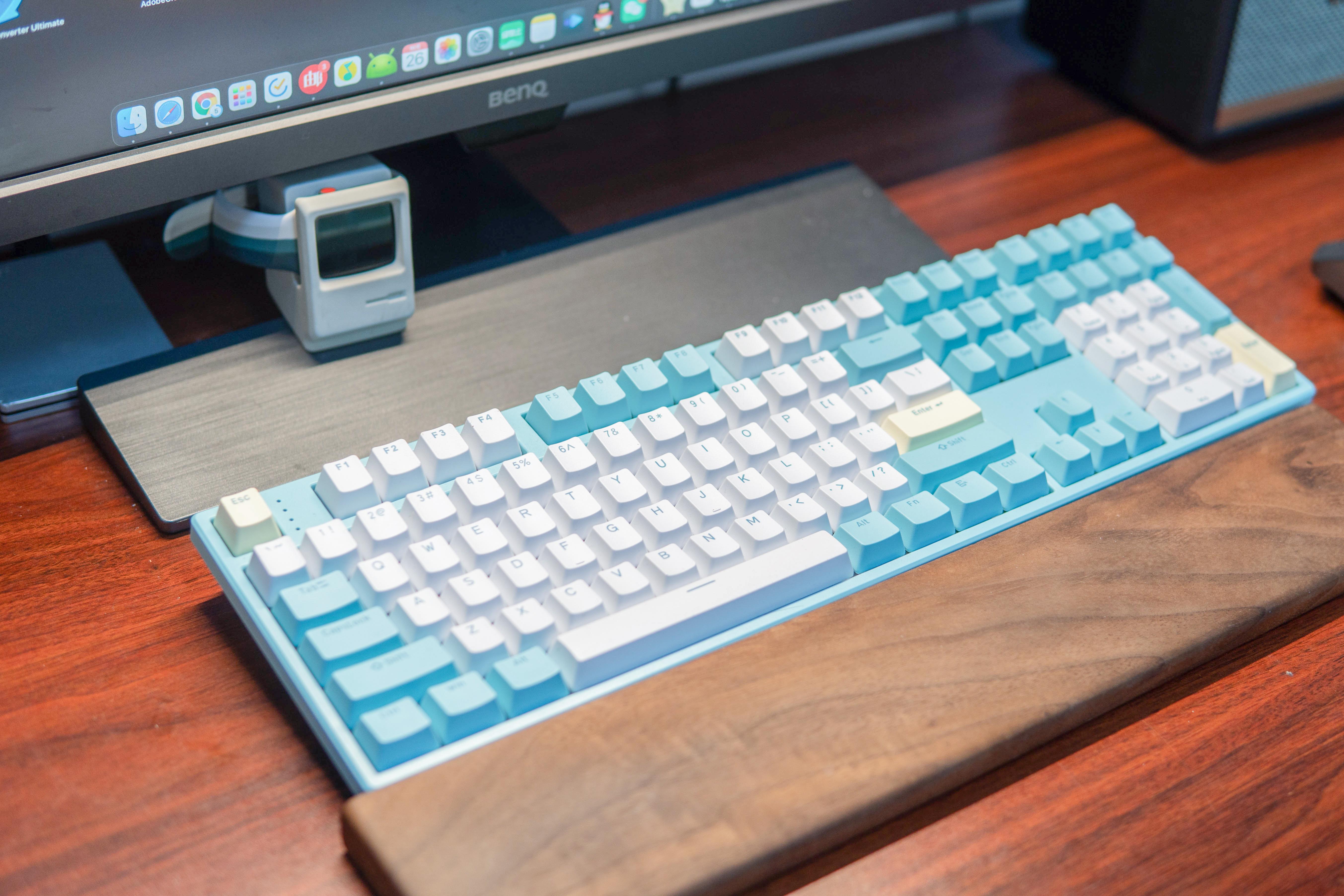 小清新与实力派的结合，HELLO GANSS HS108T机械键盘体验如何 - 知乎