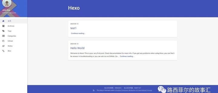 Hexo-GitHub-Indigo 主题搭建博客踩坑日记 - 知乎