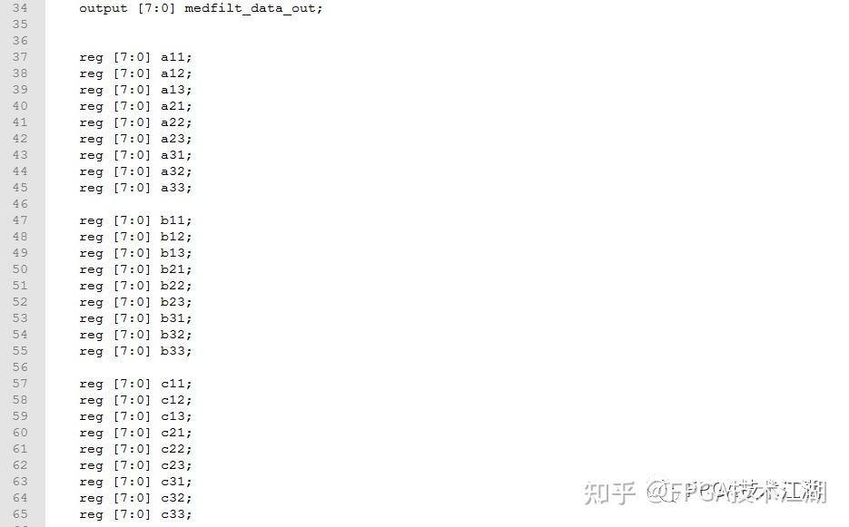 Fpga Verilog Hdl实现中值滤波 知乎