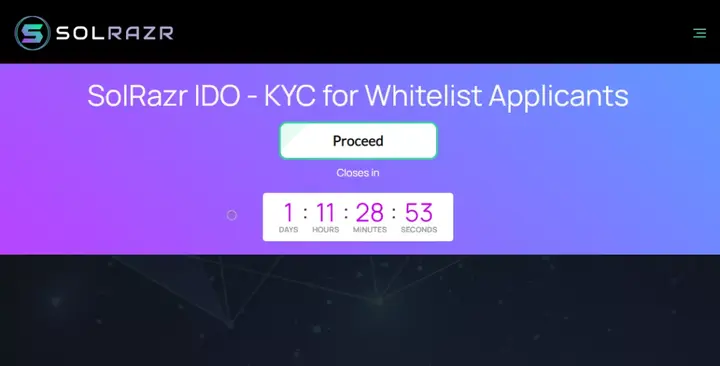 SolRazr IDO — KYC & Whitelist - 知乎