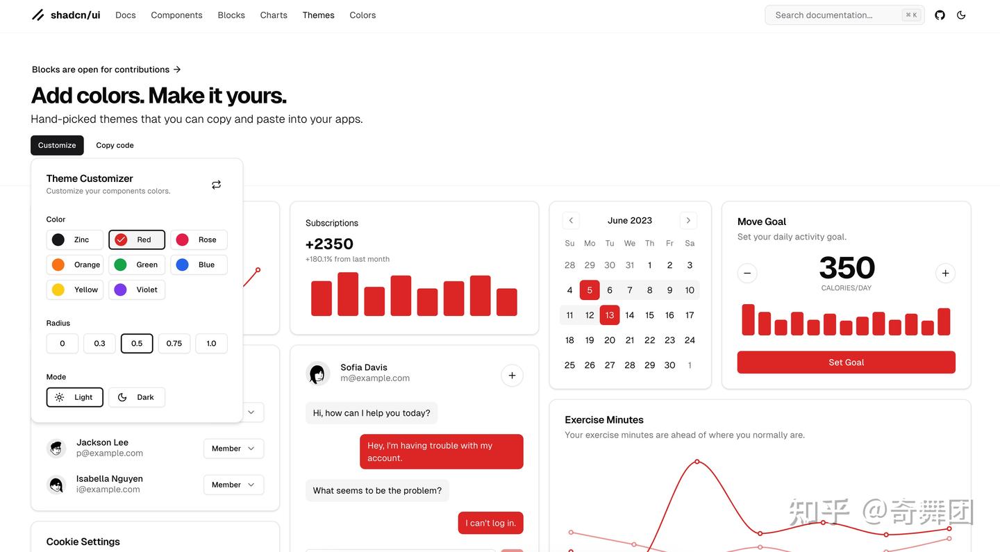 shadcn/ui: 2024 年最受欢迎的前端项目 - 知乎