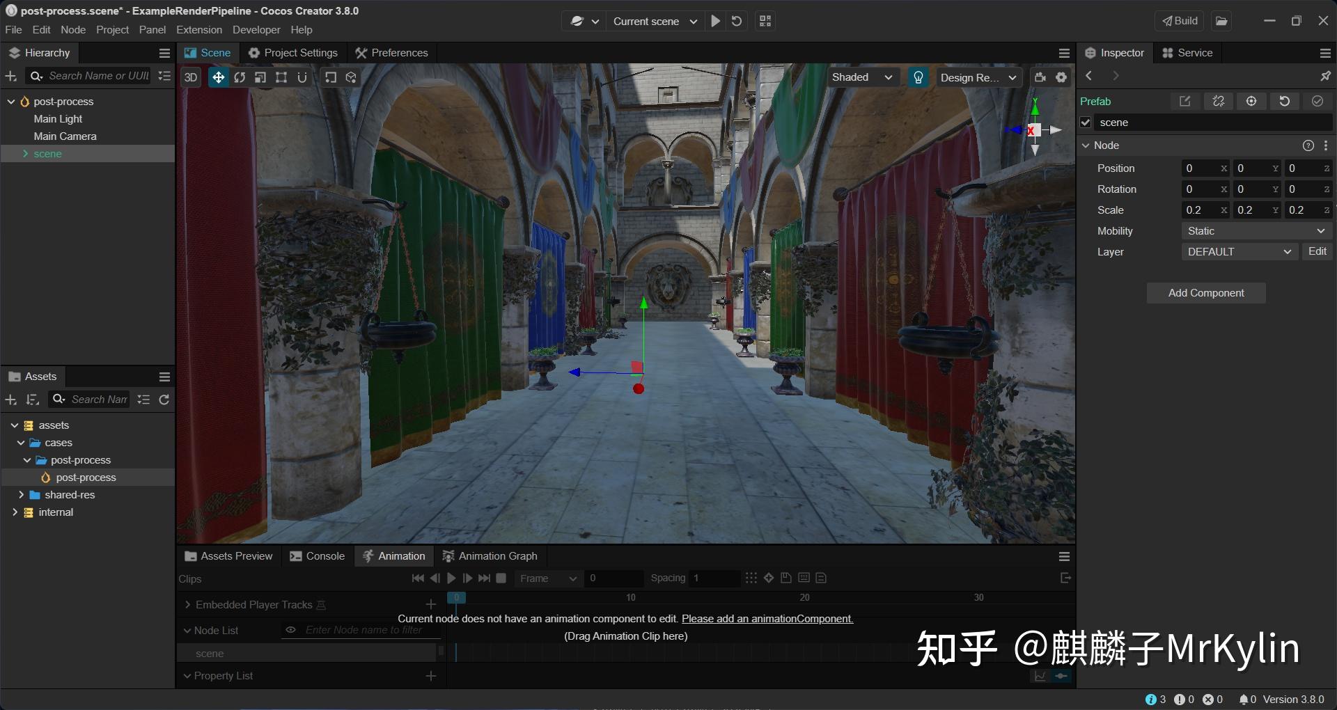 Cocos Creator 3.8 后期效果 Shader 编写（1/2） 基础篇 - 知乎
