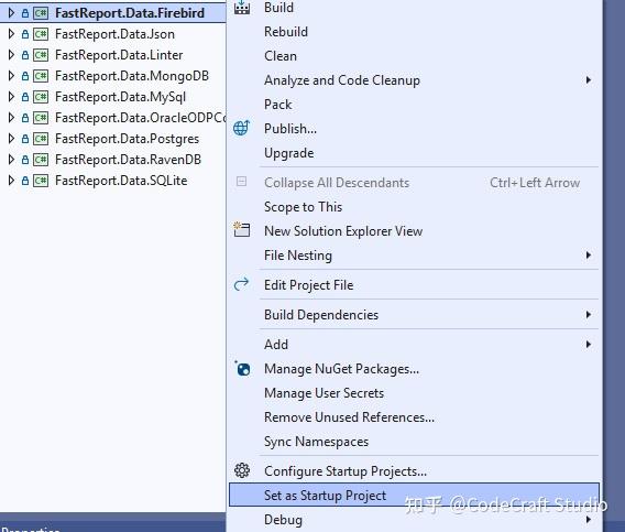 如何在报表开发工具FastReport .NET 中构建和连接 Firebird 插件？ - 知乎