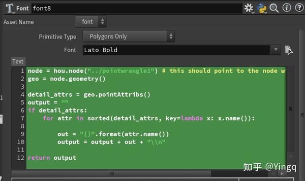 在Houdini节点中写表达式的各种方法 - 知乎