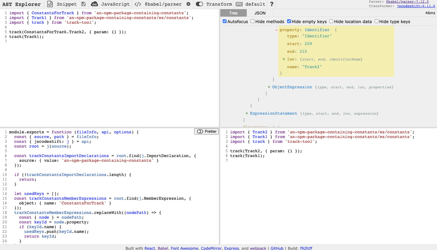 代码自动化重构利器——jscodeshift 初探 - 知乎