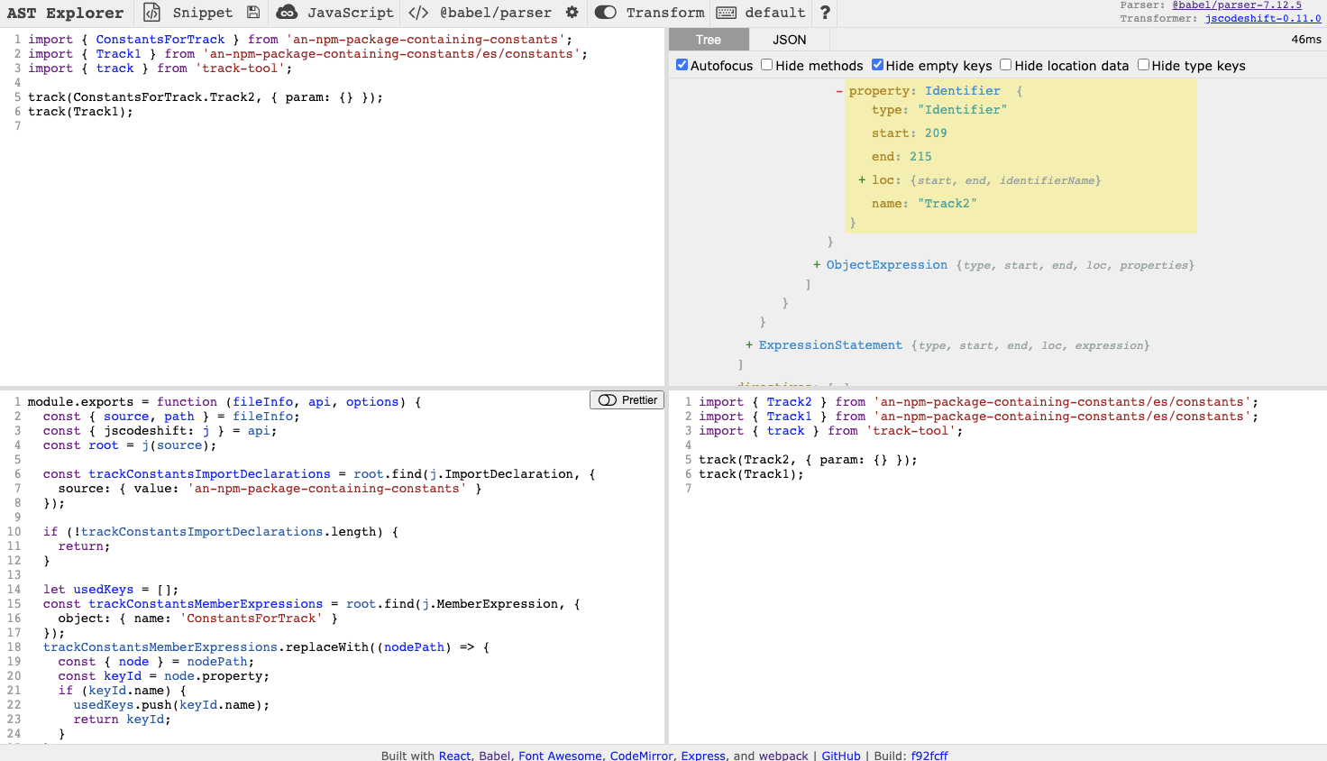 代码自动化重构利器——jscodeshift 初探 - 知乎
