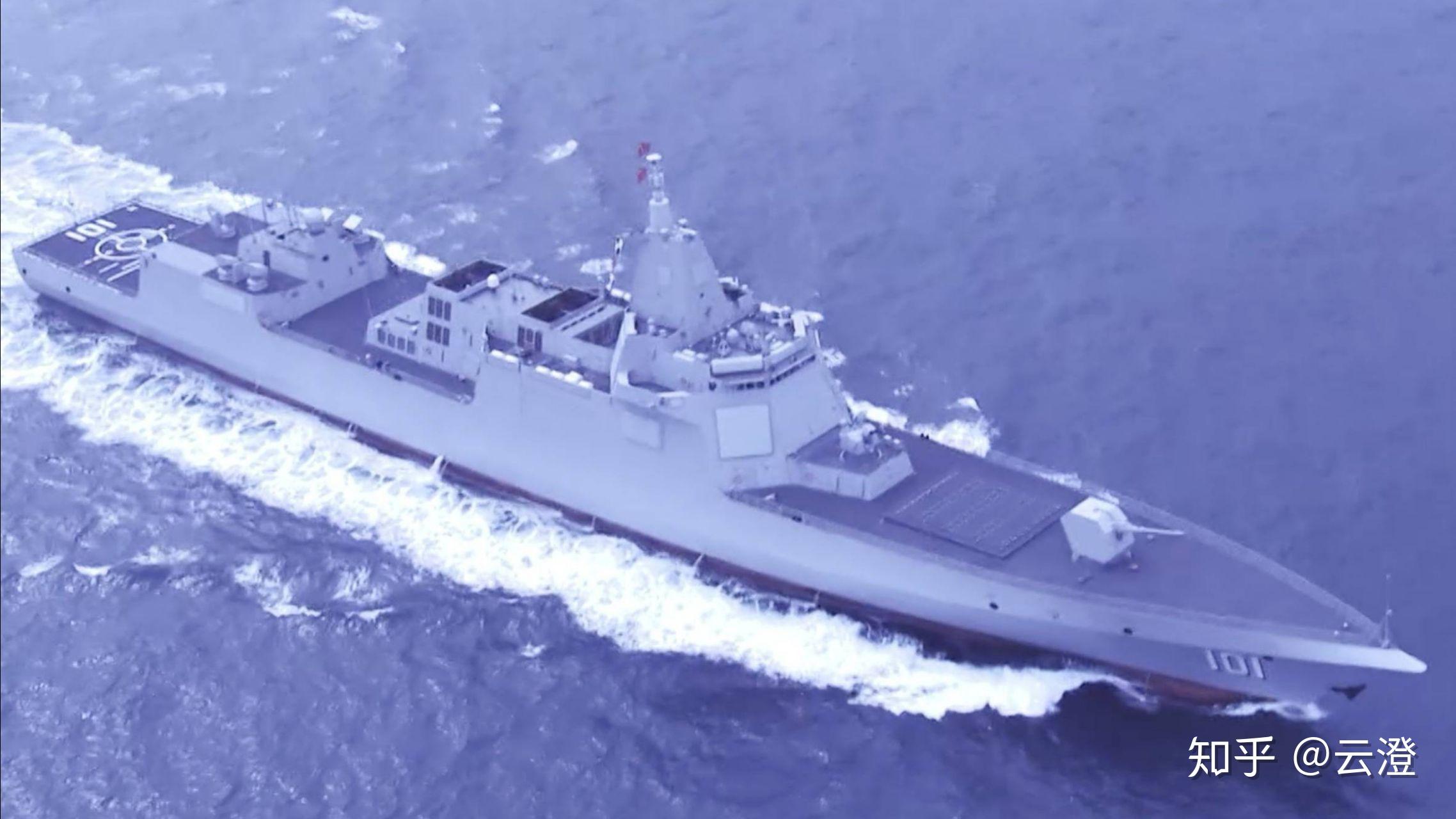 请问怎样从外观区分052C/D 054A 055和056？ - 知乎