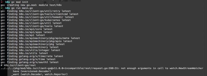 k8s client-go依赖问题解决(2) - 知乎