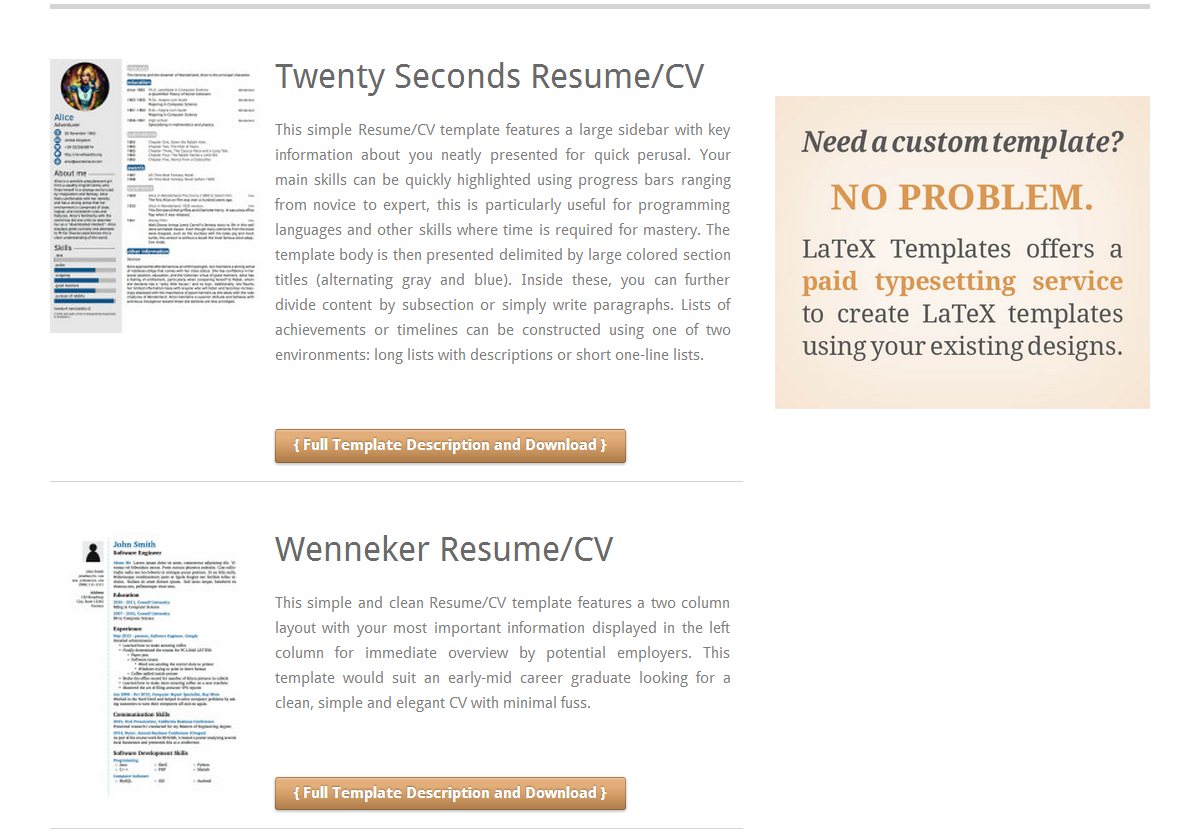 如何学习用LaTeX做简历？ - 知乎