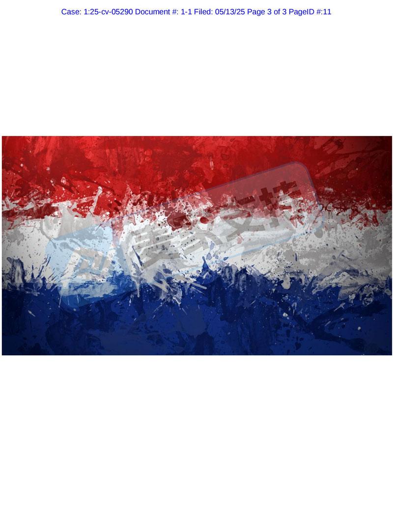 25-cv-05290，TRO新案劳模keith持续维权！荷兰国旗配色作品高危！ - 知乎