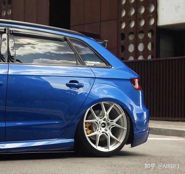 奥迪A3改装AIRBFT气动避震案例蓝色经典 - 知乎
