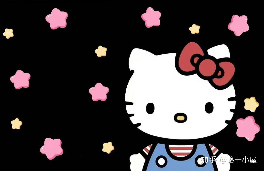 超可爱的hellokitty电脑壁纸 知乎