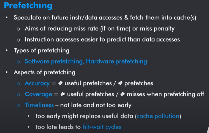 cache prefetching（software） - 知乎