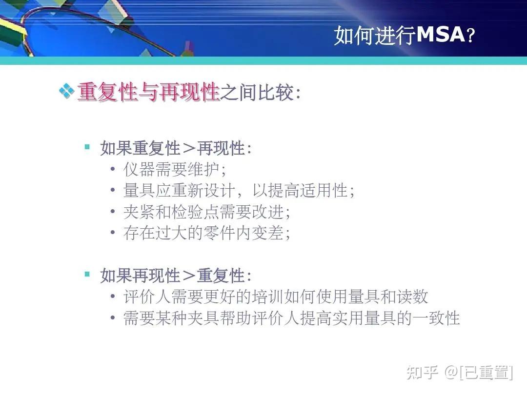 干货 | MSA-测量系统分析关键点总结，收好了 - 知乎
