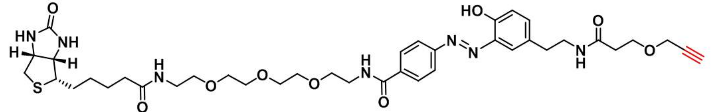 Diazo Biotin-PEG3-alkyne中重氮基团可以与芳香族化合物的活泼氢反应，1884349-58-9 - 知乎