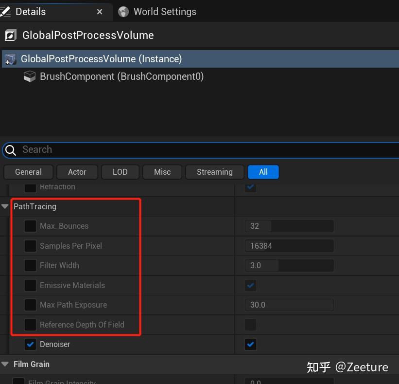 虚幻5的路径追踪设置 - 知乎