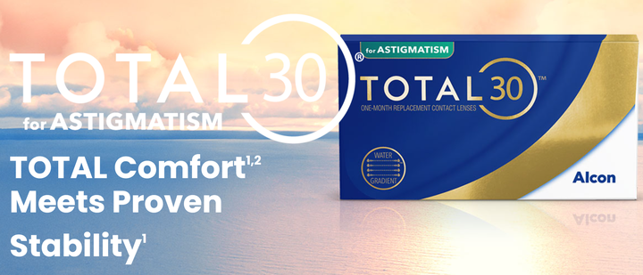 爱尔康水梯度月抛散光（Alcon TOTAL 30 for ASTIGMATISM）大解析 - 知乎
