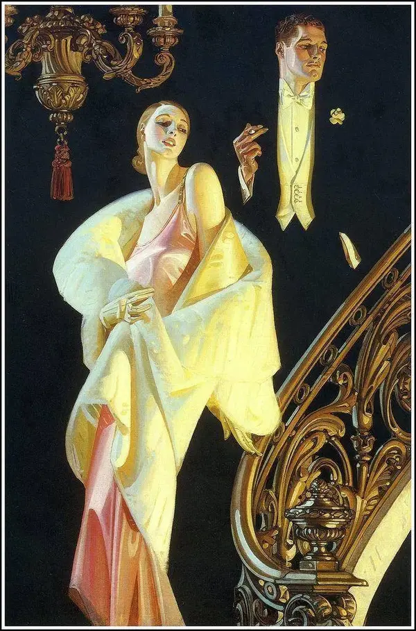 美国黄金时代插画界巨佬，最多产和最成功的艺术家之一J.C.Leyendecker - 知乎