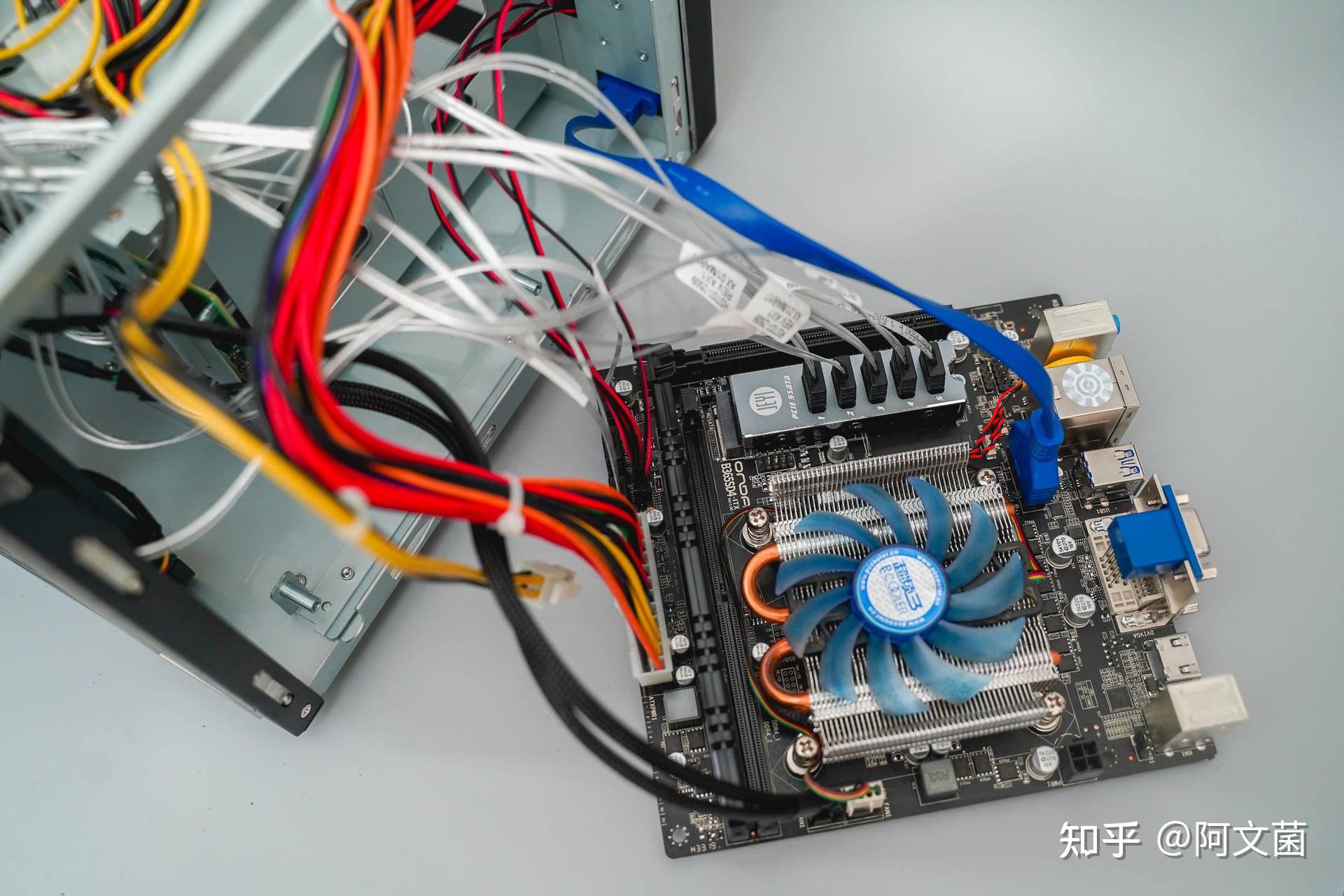 组装一台高性能8盘位NAS 使用ITX主板，万由810机箱。 - 知乎