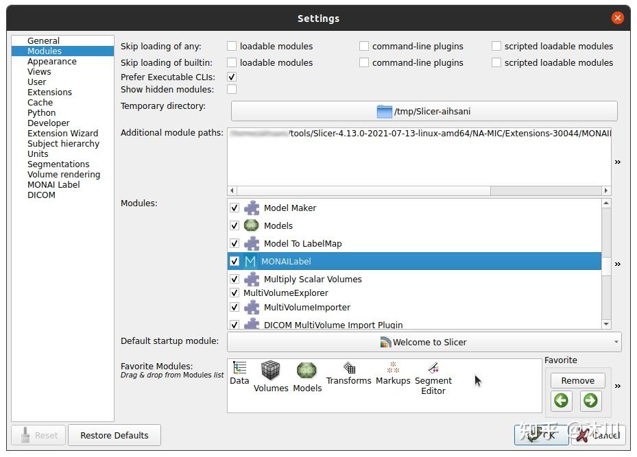 MONAI示例：使用 DeepEdit 和 3D 切片器注释图像 - 知乎