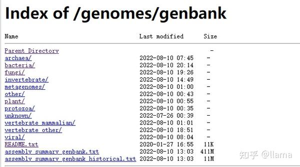 Linux批量下载NCBI基因组数据 - 知乎