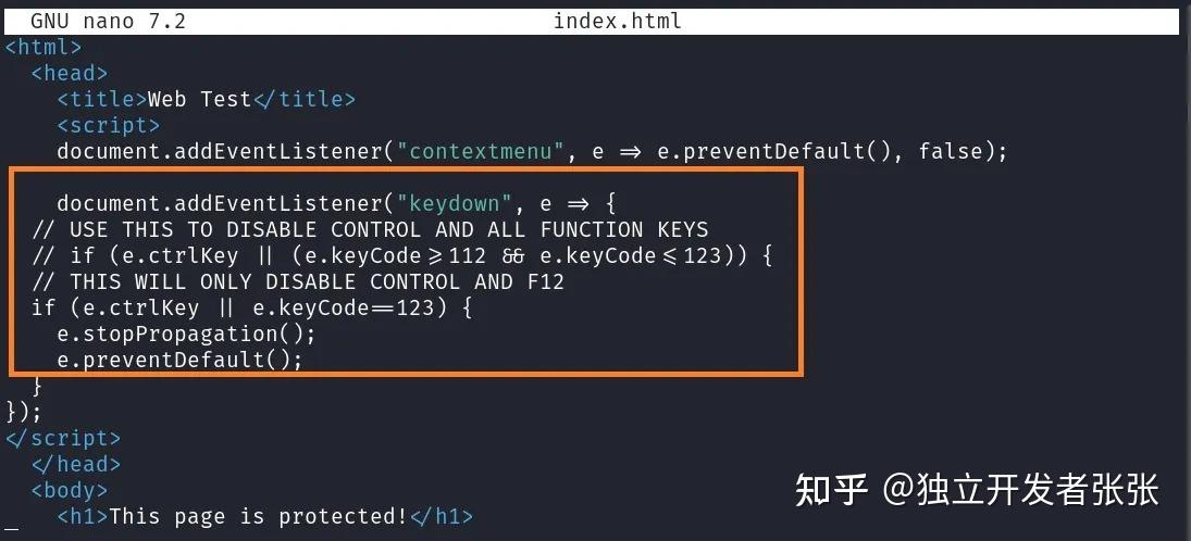 使用 JavaScript 隐藏网页的源代码 - 知乎
