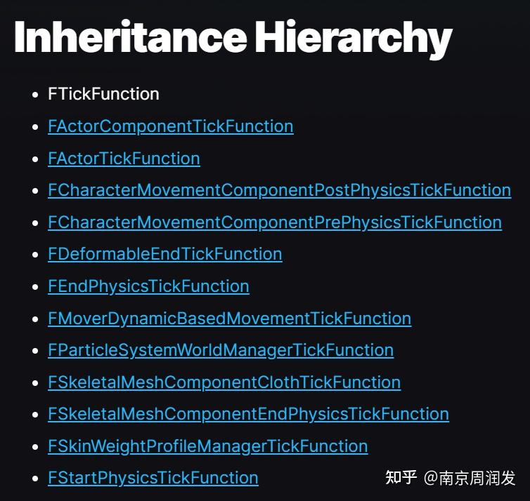 UE5 TickFunction - 知乎
