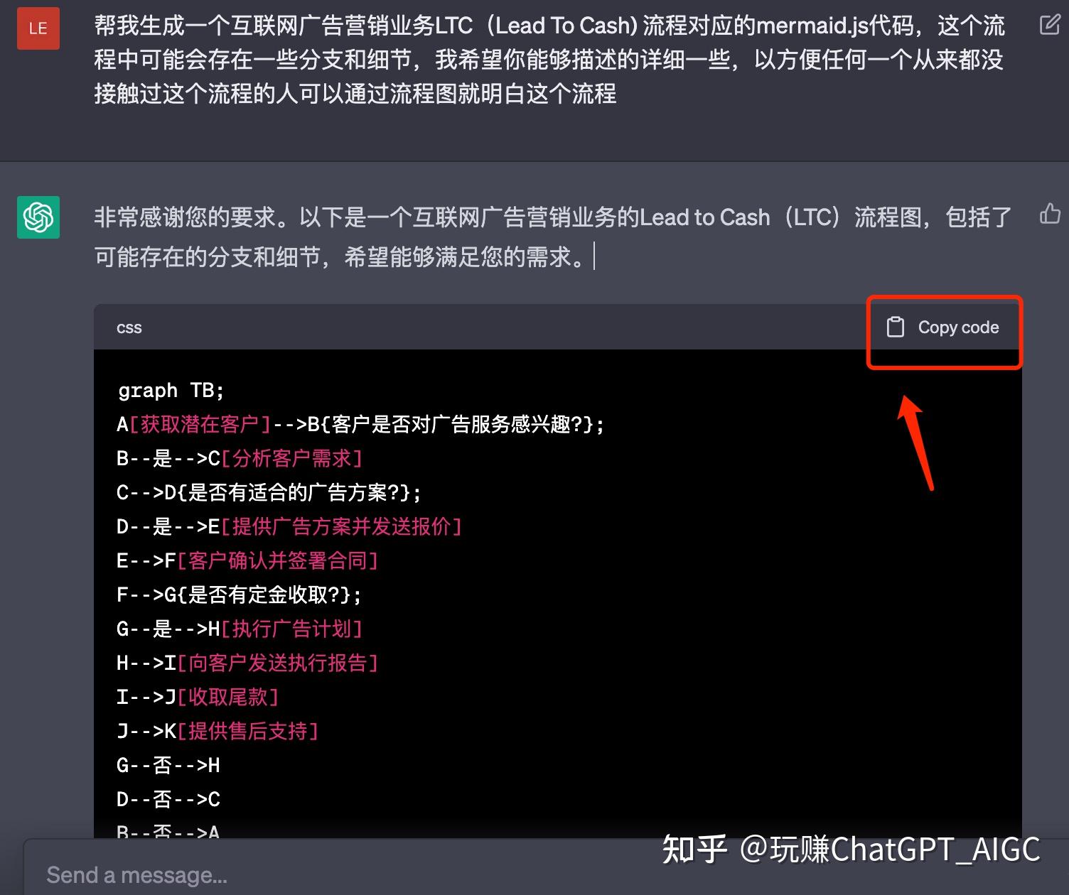 挑战用chatgpt画流程图 知乎