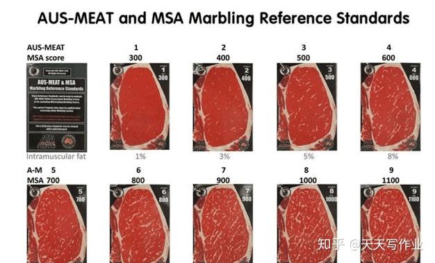 澳大利亚牛排等级解析、值得买的牛肉品牌推荐（从M1到M9，还有传说中的M9+） - 知乎