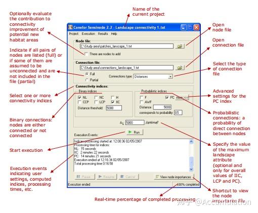 景观连通性计算——Conefor的使用方法 - 知乎