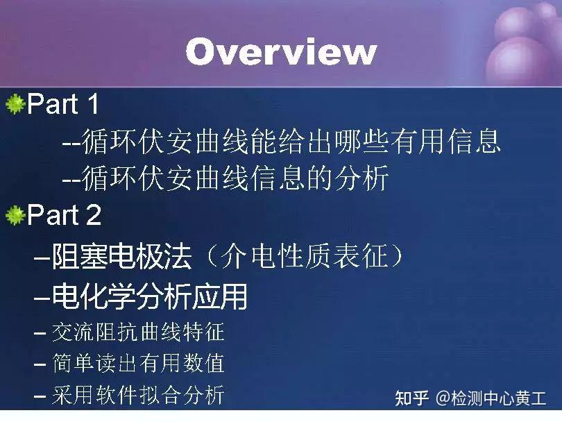 循环伏安（CV）与交流阻抗测试（EIS）及其分析方法 - 知乎