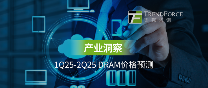 TrendForce集邦咨询:下游客户库存去化顺利，预计2Q25 DRAM价格跌幅将收敛 - 知乎