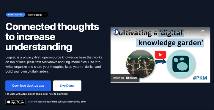 我为什么选择用Logseq写作 ️ - 知乎