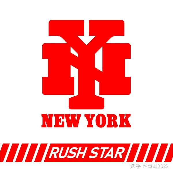 纽约标志 new york logo（rush star 都市系列） - 知乎