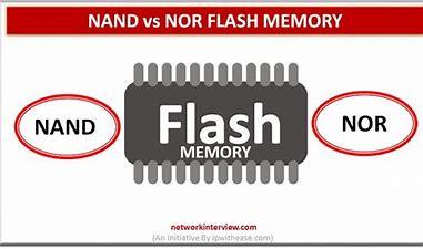 NAND闪存和NOR内存的属性比较 - 知乎