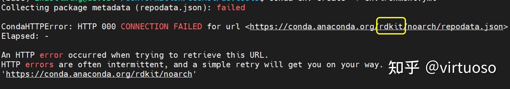 解决Anaconda出现CondaHTTPError: HTTP 000 CONNECTION FAILED for url问题 - 知乎