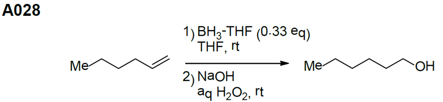 每日有机反应机理分享（39）——烯烃的硼氢化-氧化反应 - 知乎