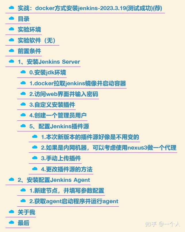 实战：docker方式安装jenkins-2023.3.19(测试成功)(荐) - 知乎