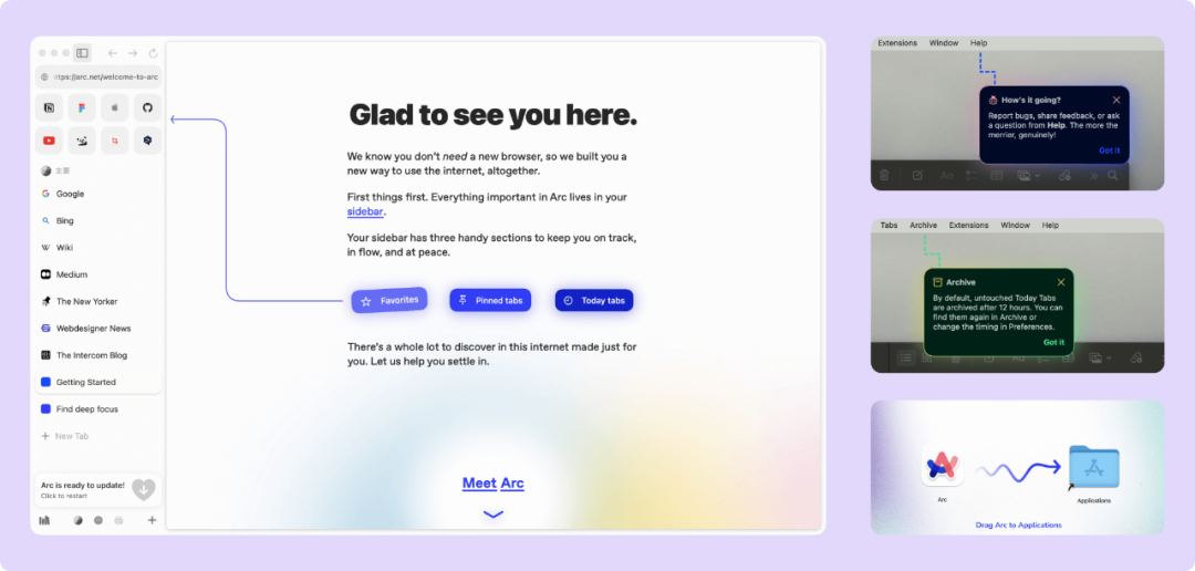 设计师如何又快又好地用上 Arc 浏览器 ？ - 知乎