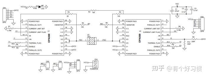 OPA569用于功率放大器模块，低压电源上工作时驱动各种负载 - 知乎