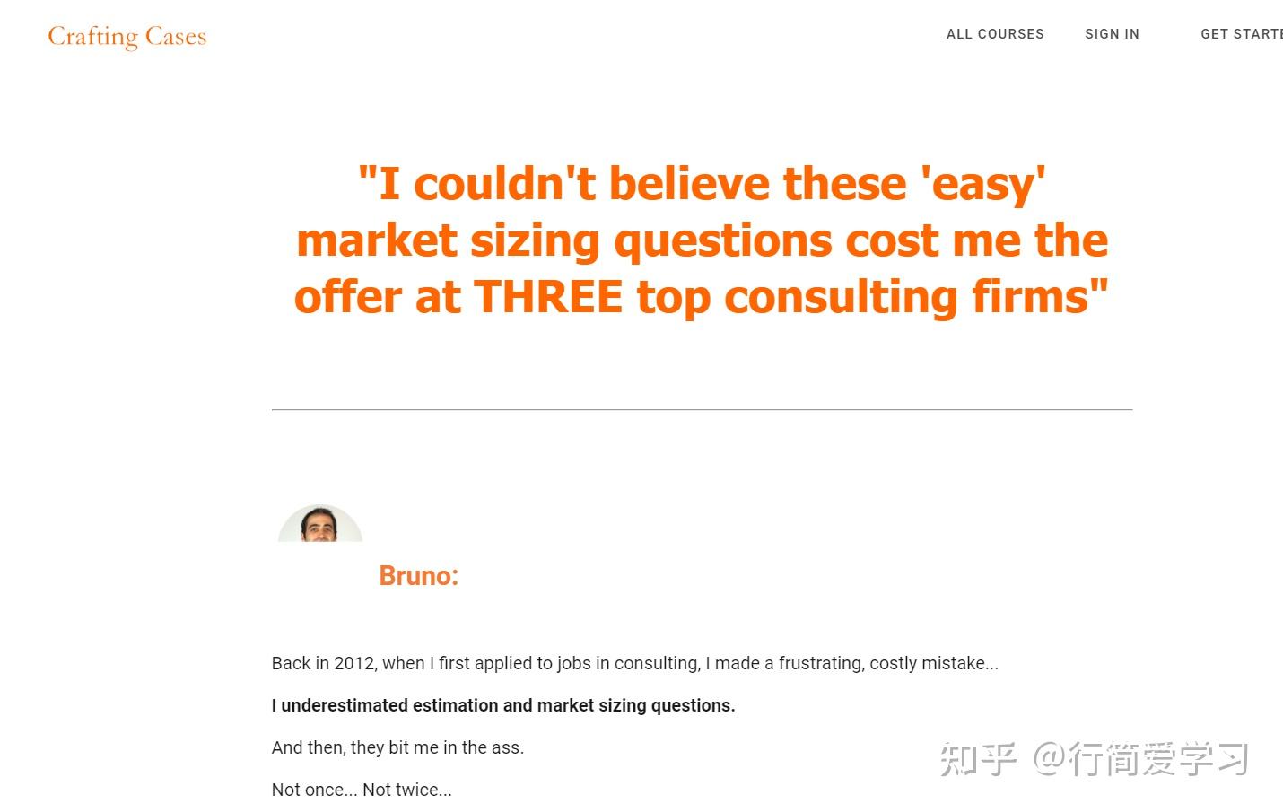 Crafting cases 《Master Market Sizing》 - 知乎