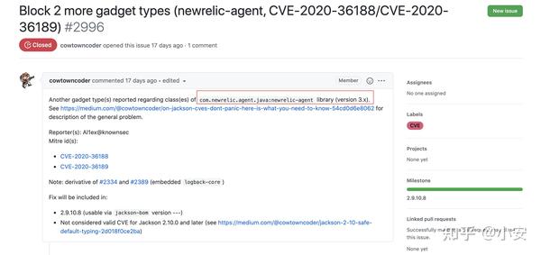 Jackson反序列化漏洞（CVE-2020-36188）从通告到POC - 知乎