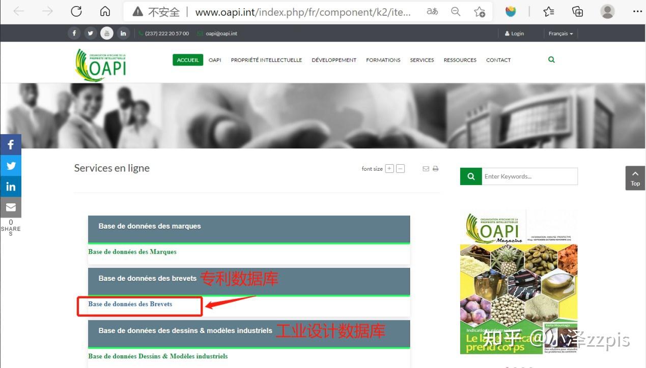 非洲专利法律状态和年费查询方法 - 知乎