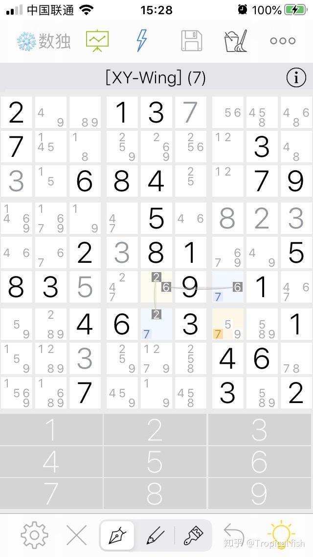 数独中xy wing解法有没有比较通俗易懂的学习方法？ - 知乎
