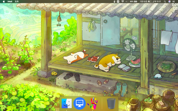 全新柯基mac动态壁纸和屏保，动态锁屏，度你一夏，拿去吧家人们！iWall 和 iSaver - 知乎